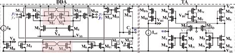 Figure 1 From 05 V Differential Difference Transconductance Amplifier And Its Application In