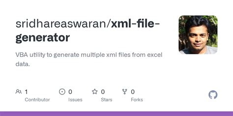 Github Sridhareaswaranxml File Generator Vba Utility To Generate