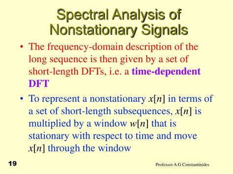 Ppt Spectral Analysis Powerpoint Presentation Free Download Id 1273525