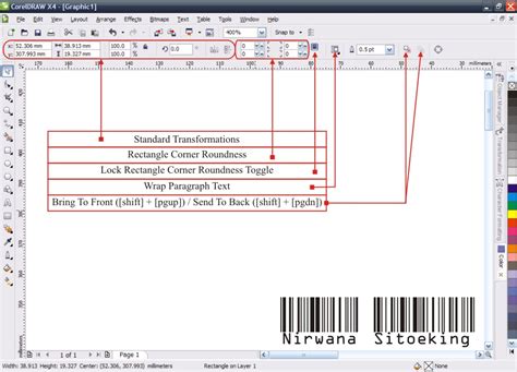 Membuat Rectangle Di Coreldraw Nirwana Sitoeking