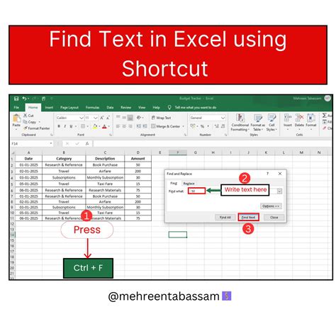 Mehreen Tabassam On Linkedin Exceltips Excelshortcuts Findtext Spreadsheet Dataentry…