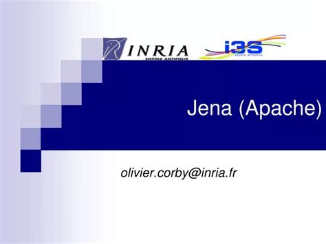 Ppt Jena Apache Powerpoint Presentation Free Download Id2853657