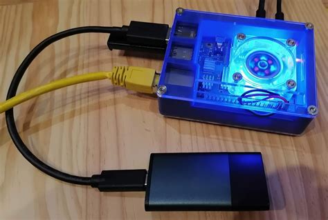 booter un raspberry pi 4 sur un disque dur ssd connecté en usb