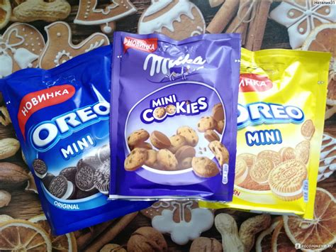 Мини - печенье Oreo Golden с начинкой с ванильным вкусом - «Вкусные, но ...