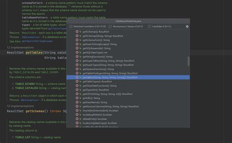 Java如何用 JDBC 写一个数据库文档生成工具 且徐行