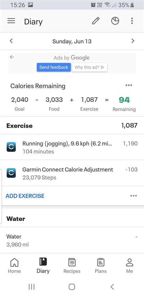 Garmin Connect Calorie Adjustment Confusing —