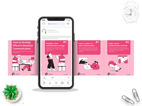 Free Customizable Business Linkedin Carousel Templates Dochipo