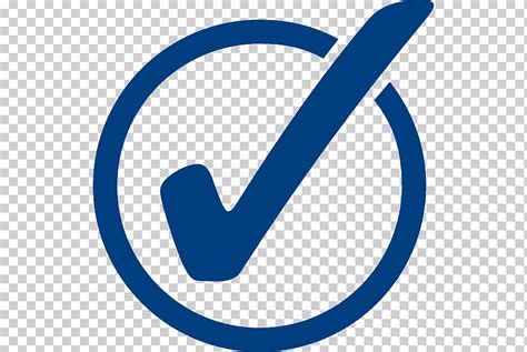 синяя галочка галочка галочки синий текст роялти Png Klipartz