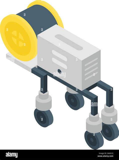 Modern Agritech Robot Icon Isometric Style Stock Vector Image And Art Alamy