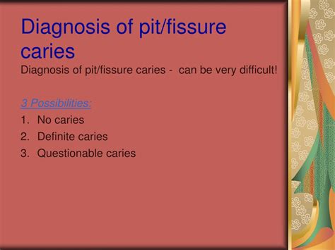 Ppt Pit And Fissure Sealing Techniques Powerpoint Presentation Id3307242