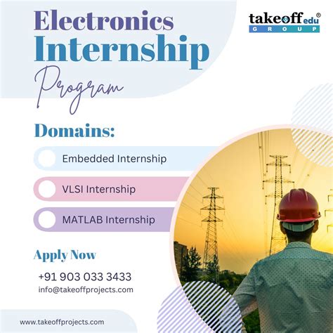 Takeoff Edu Group On Linkedin Internship Electronicsinternship