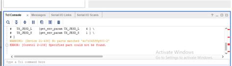 In Vivado 20232 I Have Tried To Load Designtcl File Fpga Corresponding To Any Of The