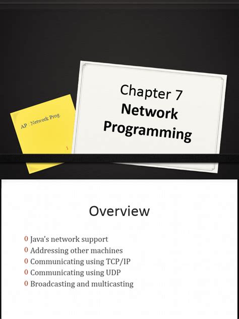 chapter 7 network programming download free pdf port computer