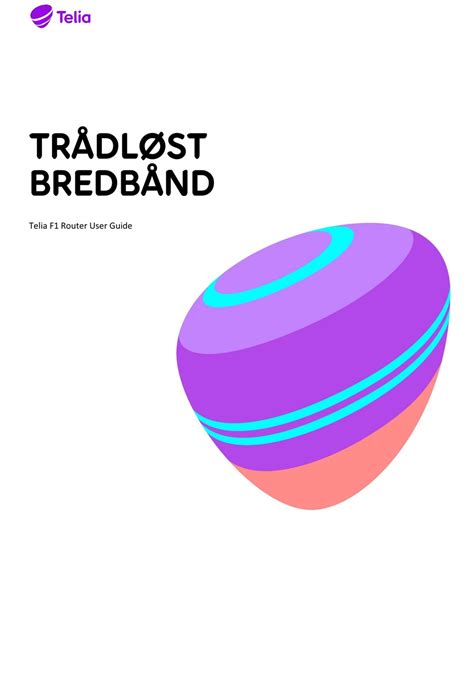 Telia F1 User Manual Pdf Download Manualslib