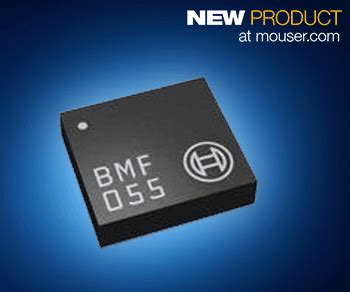 Mouser Stocks Custom Programmable Axis Motion Sensor And Integrated ARM Core From Bosch