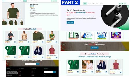 How To Make Responsive Ecommerce Website Design Using Html Css And Javascript Step By Step Free