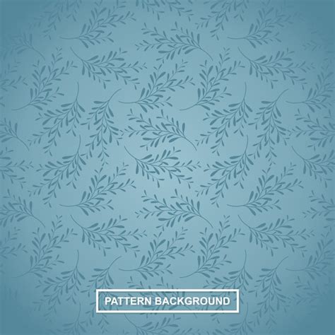 Premium Vector Seamless Branch Of A Unique Leaf Tree Branch Pattern