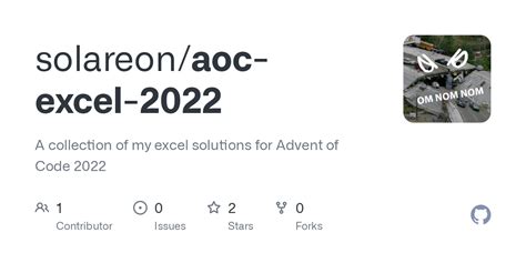Github Solareonaoc Excel 2022 A Collection Of My Excel Solutions