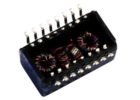 H1086nlt Single Port Lan Isolation Transformer 16 Pins Magnetic Lan Transformer