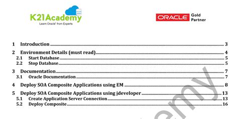 Oracle Fusion Middleware Training Step By Step Hands On Labs
