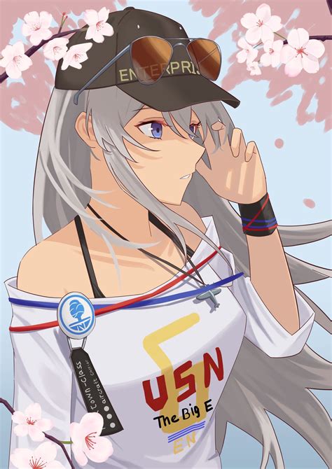 Enterprise Visiting Sakura Empire By [アイス氷] R Azurelane