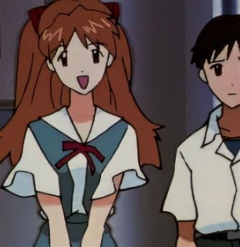 Icons Asuka Y Shinji Evangelion Neon Genesis Evangelion Neon Evangelion