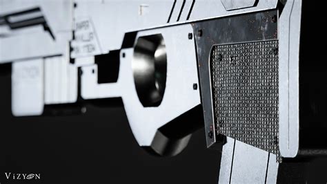 Artstation Sniper Rifle 3d Model Full Tutorial Tutorials