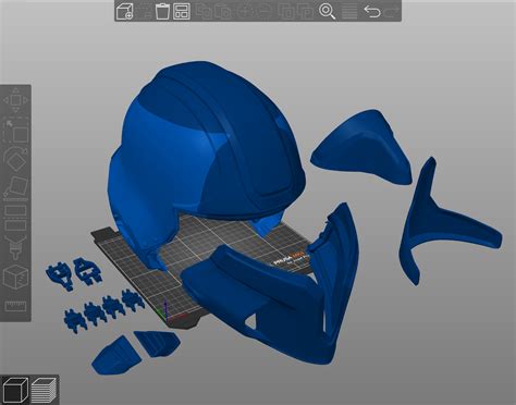 🪖 Helldivers 2 Champion Helmet 3d Print File・ 3d File For 3d Printing・cults