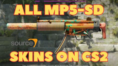 All Mp5 Sd Skins Showcase In Counter Strike 2 Cs2 Last Update And Price Youtube