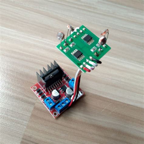 Dual Axis Solar Tracker Sensor L298n Motor Drive Board Automatic