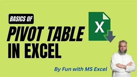 Pivot Table Excel Tutorial How To Create Pivot Table In Microsoft Excel Fun With Ms Excel