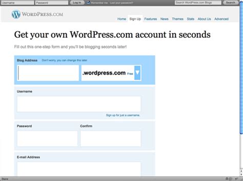 How To Create A WordPress Account