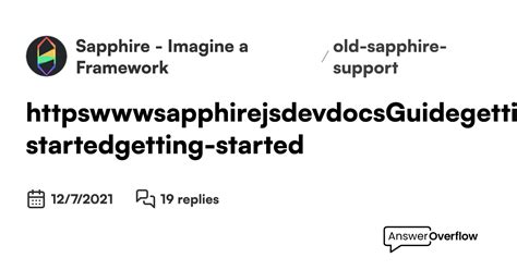 sapphirejs dev docs guide getting started getting started