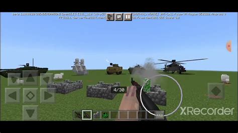 Новый мод на военную технику и оружие в майнкрафте Youtube