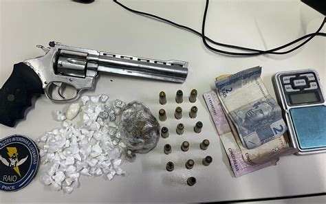 Suspeito De Tráfico De Drogas E Posse Ilegal De Arma é Preso Pela Pmce