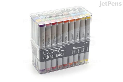 Copic Marker 36 Basic Color Set Jetpens