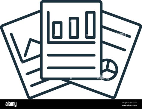 Reports Icon Monochrome Simple Sign From Data Analytics Collection