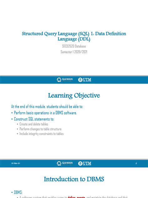 Sql Data Definiton Pdf Relational Database Databases Sql Data Definiton Pdf Relational Database Databases