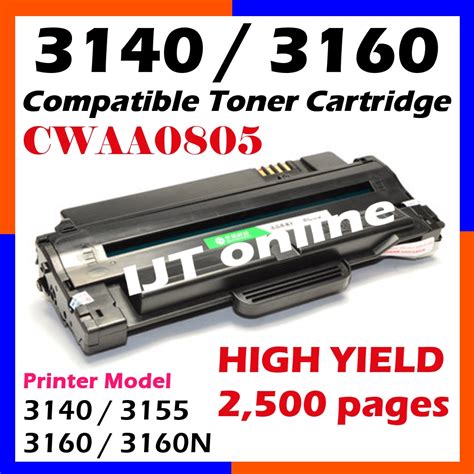 Compatible Fuji Xerox Phaser 3160 3160b 3160n 3155 3140 3160b Cwaa0805 P3140 P3160 P3160n Laser