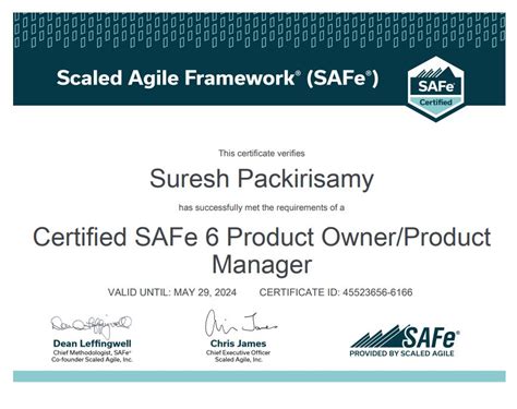 Safe Popm Agilecertification Scaledagileframework Scaledagile