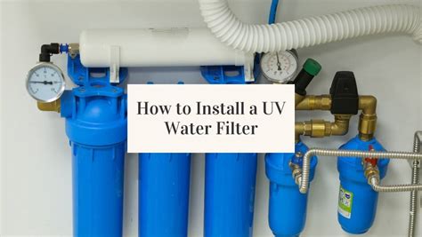 UV Water Filter Installation Guide Jug Free