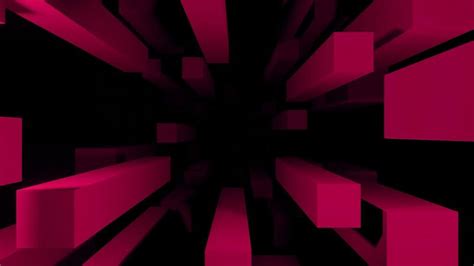 Moving Flow Of Rectangular 3d Lines Design Geometric 3d Lines Move In Stream On Black