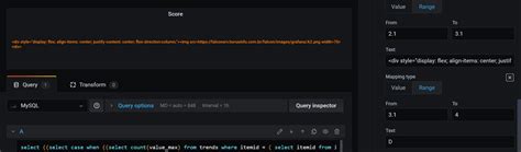 Stat Vs SingleStat Value Mapping Behavior Issue 31899 Grafana