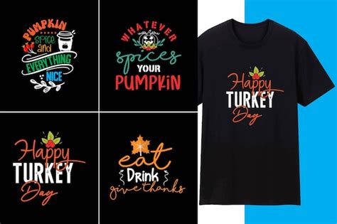 Premium Vector Thanksgiving Bundle Design