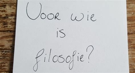 Voor Wie Zijn Gesprekken In De Filosofische Praktijk