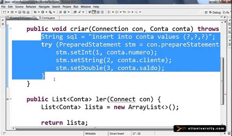 Curso De Java JSE 112 JDBC CRUD Create Read Update E Delete