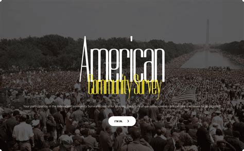 Sample American Community Survey Template Surveysparrow