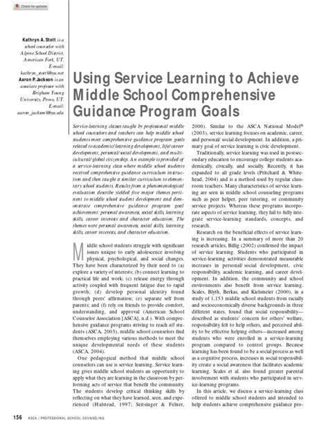 Guidance Program Goals Pdf School Counselor Service Learning Guidance Program Goals Pdf School Counselor Service Learning