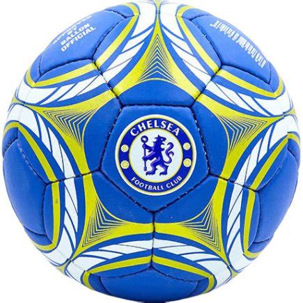 Мяч футбольный Chelsea цвет: белый/синий/желтый размер 5 36613 купить в ...