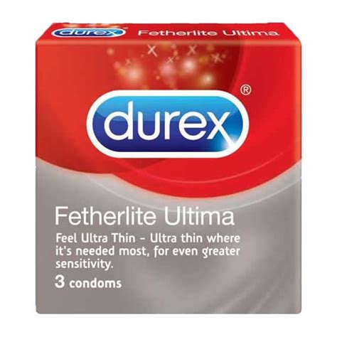 Durex Condoms Featherlite Ultra 3 Pack Same Day Grocery Delivery